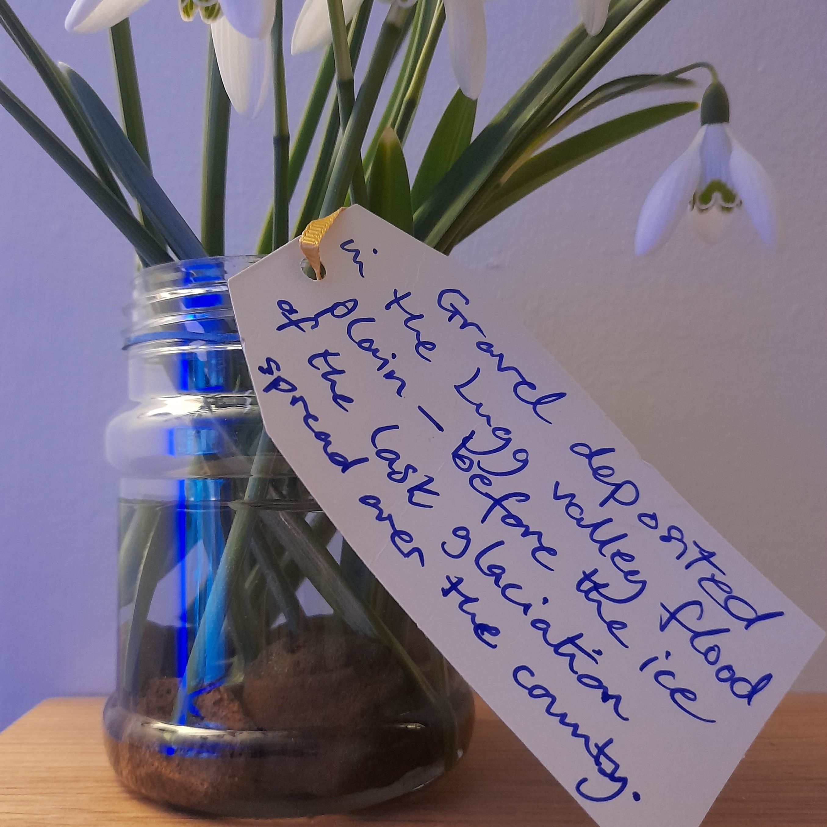 14/2/22 Snowdrops and their folklore, paintings, and Lugg Valley gravel ...